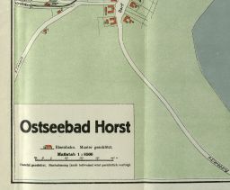 Stadtplan von Ostseebad Horst 1:8.500 - Landkartenarchiv.de